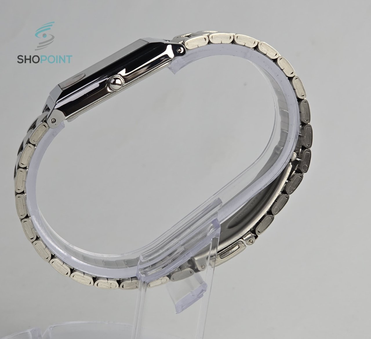 HALEI Square Dial Stainless Steel Chain Watch For Men. – shopoint.pk