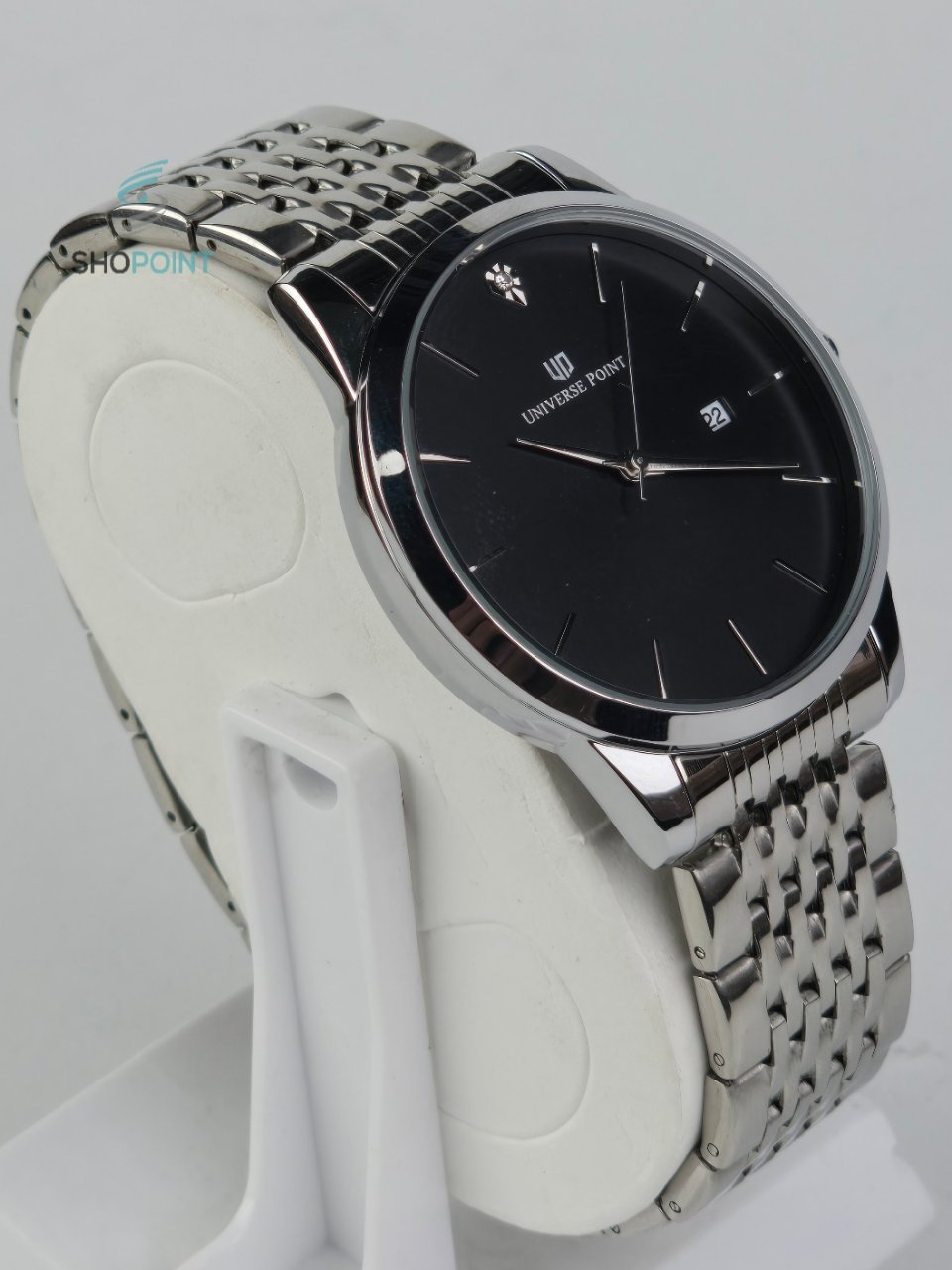 UNIVERSE POINT STAINLESS STEEL CHAIN WATCH 3ATM WATER RESISTANCE ...
